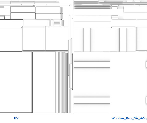 ArtStation - Wooden Box 3A | Game Assets