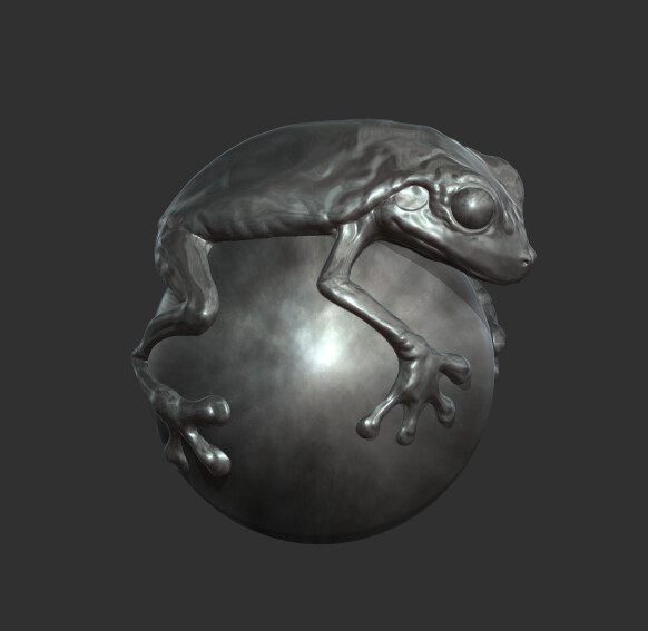 ArtStation - Zbrush Matcap Material - Monumental Metal | Resources