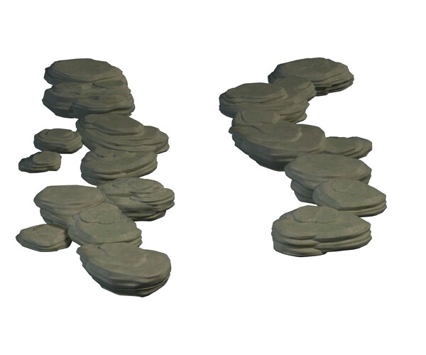 ArtStation - Terrain - Stone Path 06 | Game Assets