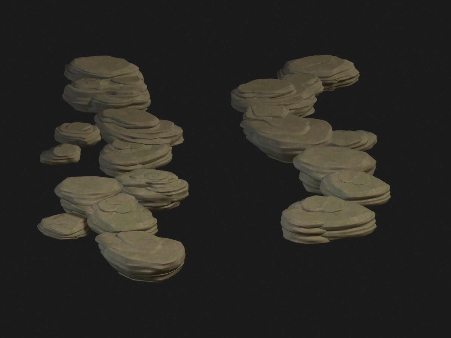 ArtStation - Terrain - Stone Path 06 | Game Assets