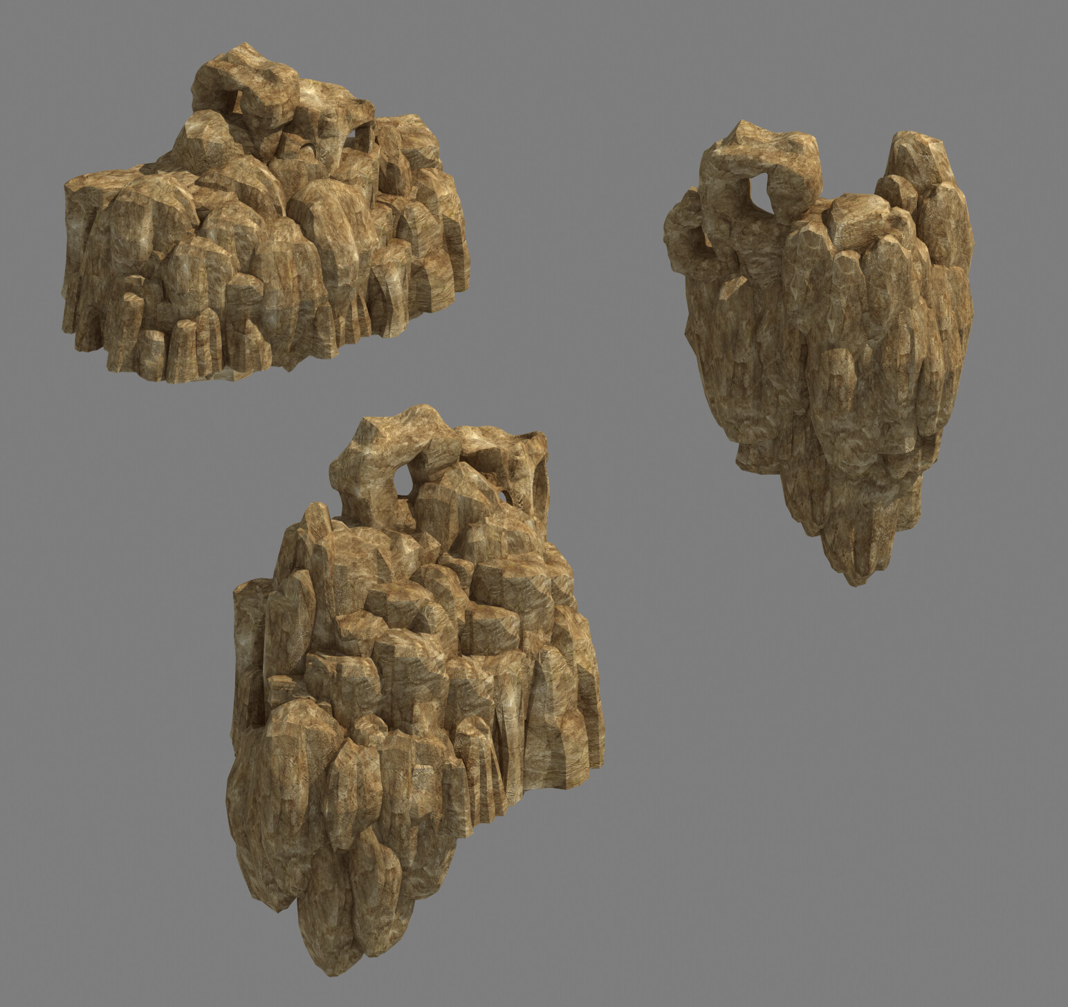 ArtStation - Fountain Hill Rock - Terrain 09 | Game Assets