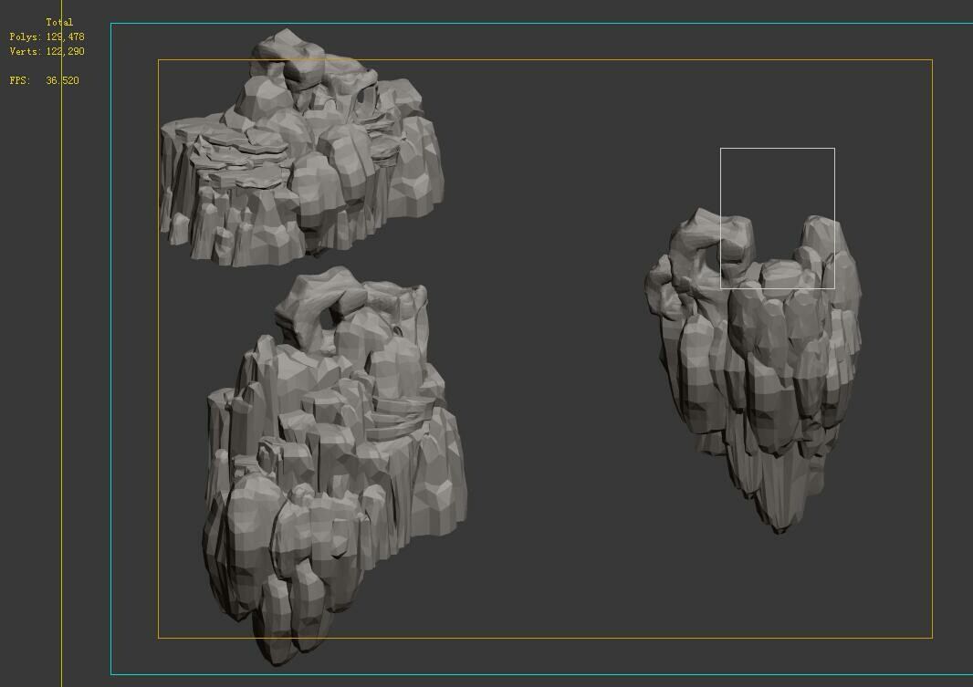 ArtStation - Fountain Hill Rock - Terrain 09 | Game Assets
