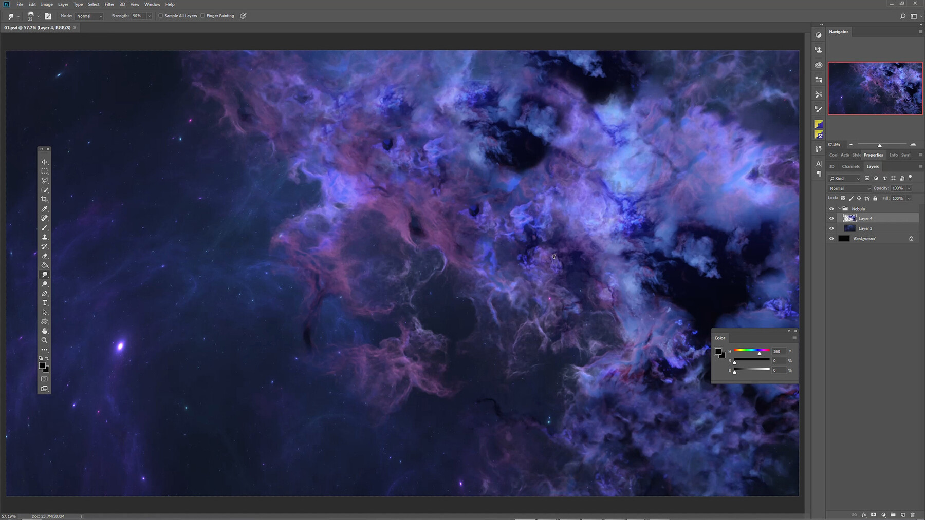 ArtStation - EPIC SPACE 3: How to create SPACE ANOMALY | Tutorials