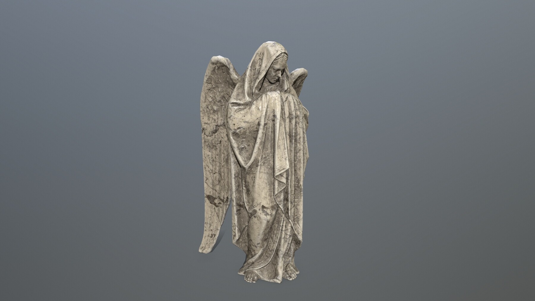 ArtStation - Angel_Statue_ 1 | Game Assets