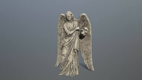 ArtStation - Angel_Statue_3 | Game Assets