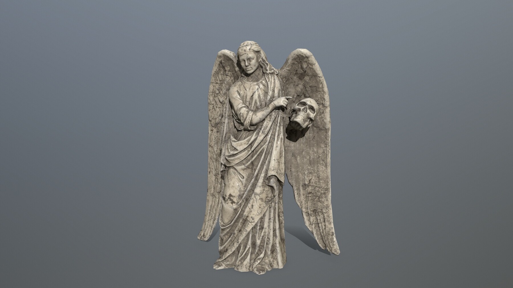 ArtStation - Angel_Statue_3 | Game Assets