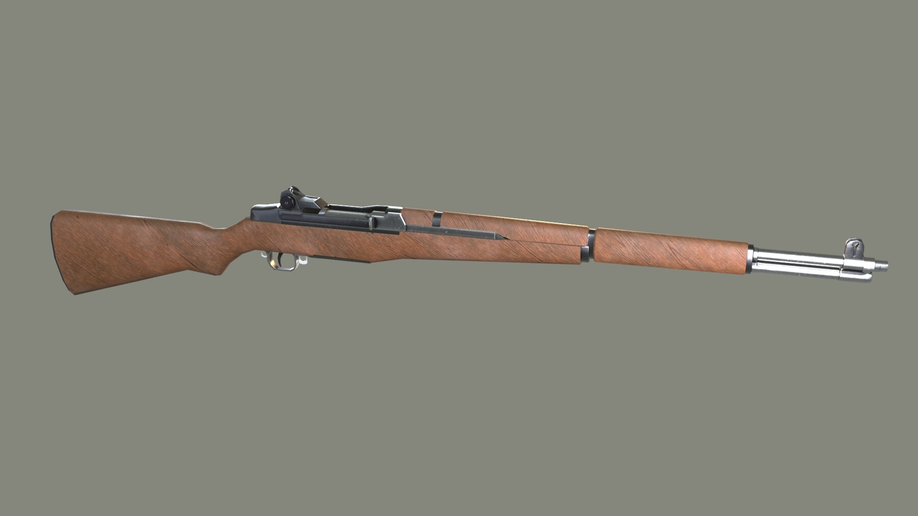 ArtStation - M1 Garand Low-Poly | Game Assets