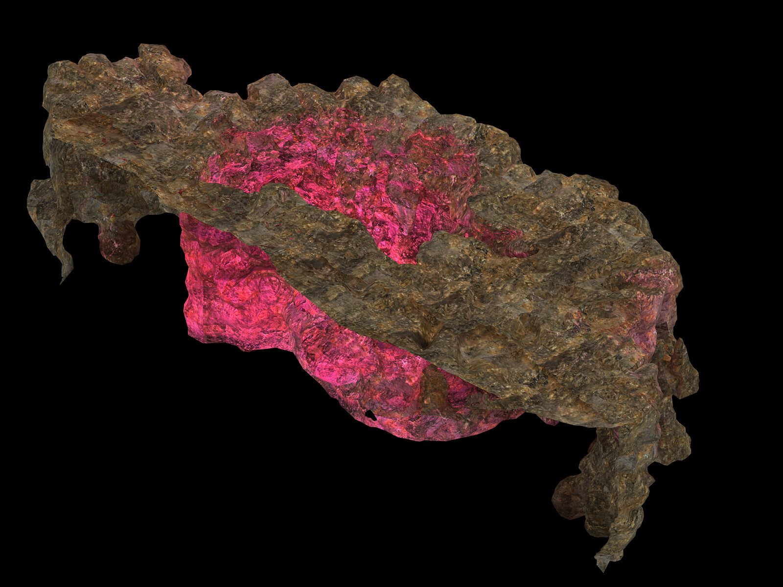 ArtStation - Ghost Gate Palace Mountain 04 | Game Assets