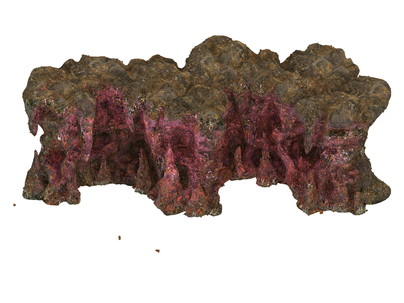 ArtStation - Ghost Gate Palace Mountain 05 | Game Assets