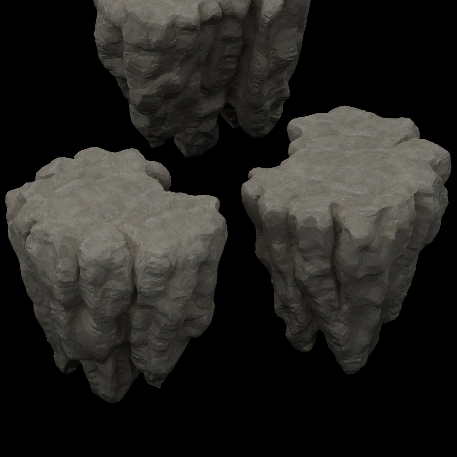 ArtStation - Ghost - Terrain 01 | Game Assets