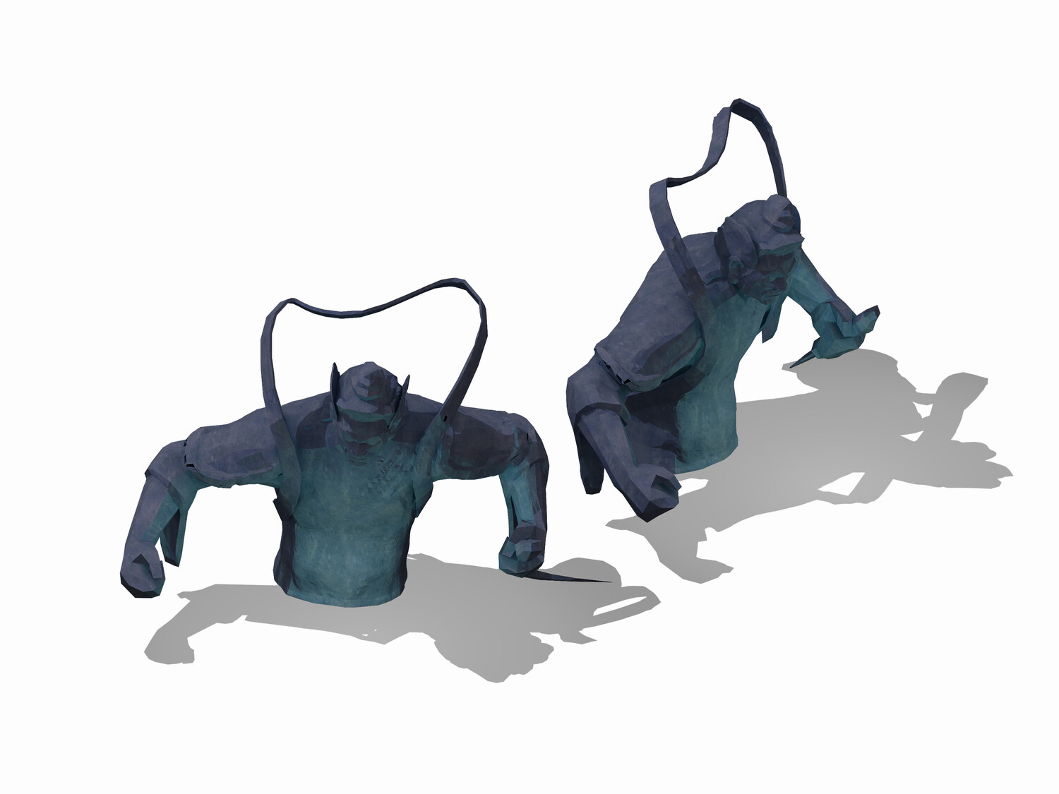 ArtStation - Ghosts - Sculpture 01 | Game Assets