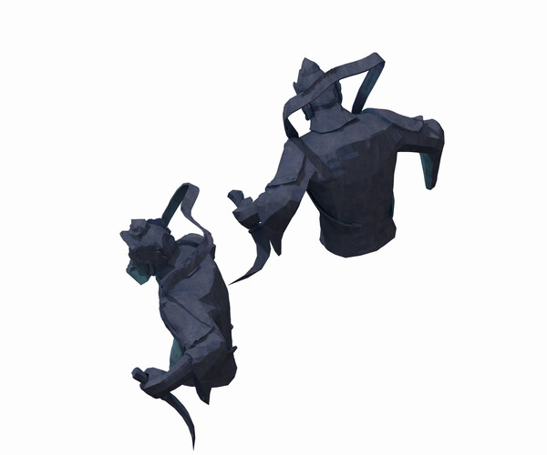 ArtStation - Ghosts - Sculpture 01 | Game Assets