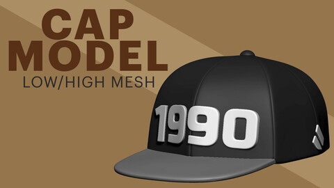 ArtStation - Cap Model | Resources