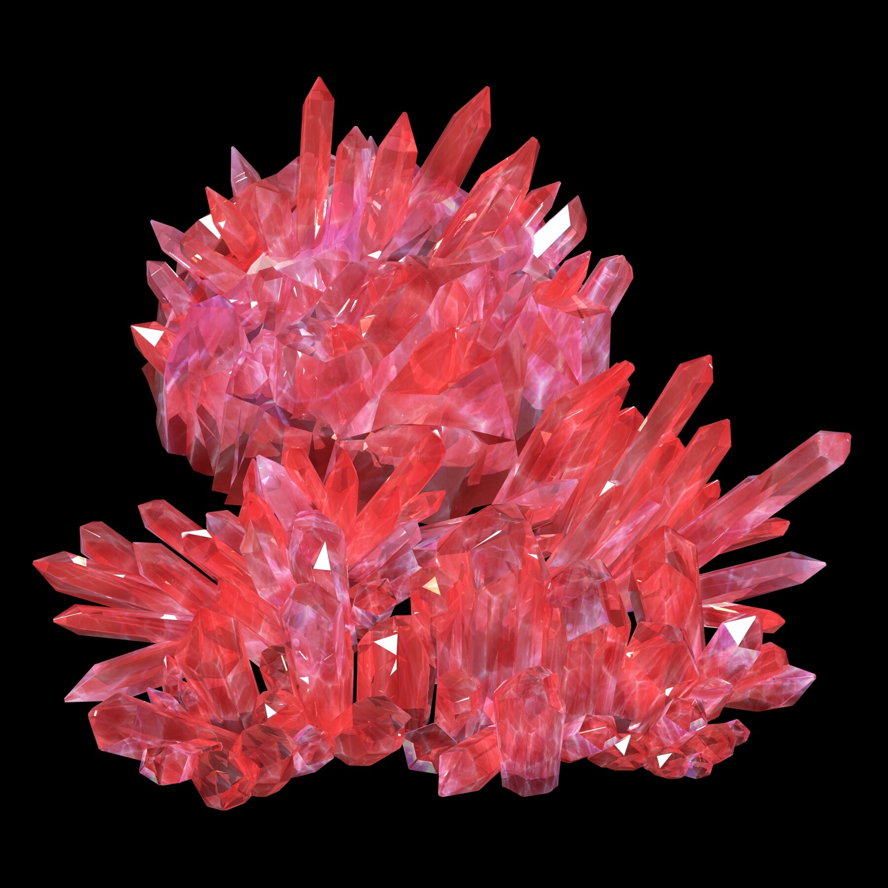ArtStation - Red - Gain Crystal 01 | Game Assets