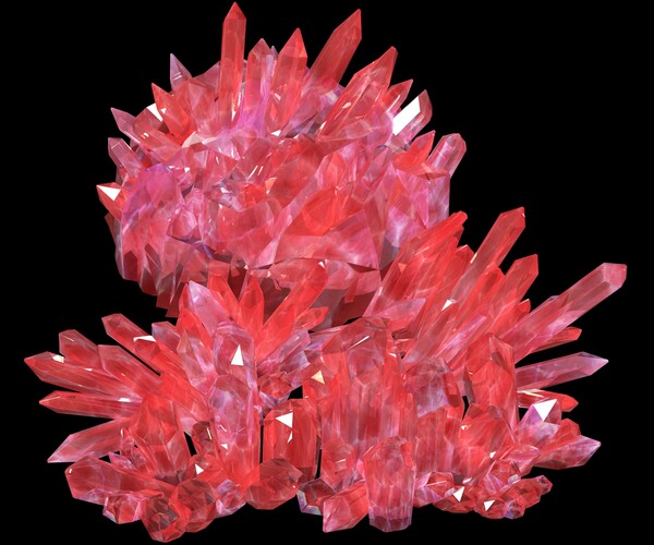 ArtStation - Red - Gain Crystal 01 | Game Assets