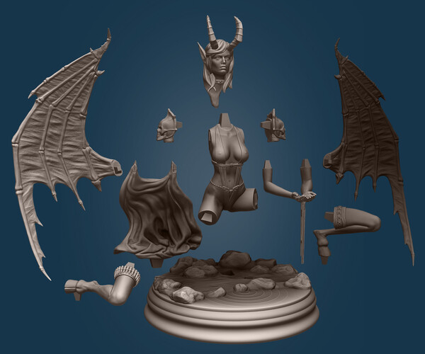 ArtStation - Dreadlord Jaina | Resources