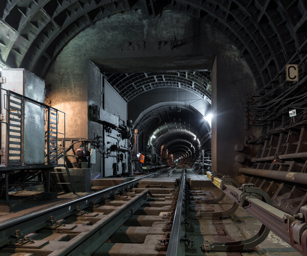 ArtStation - 350+ Pictures of Metro Underground tunnel, communications ...