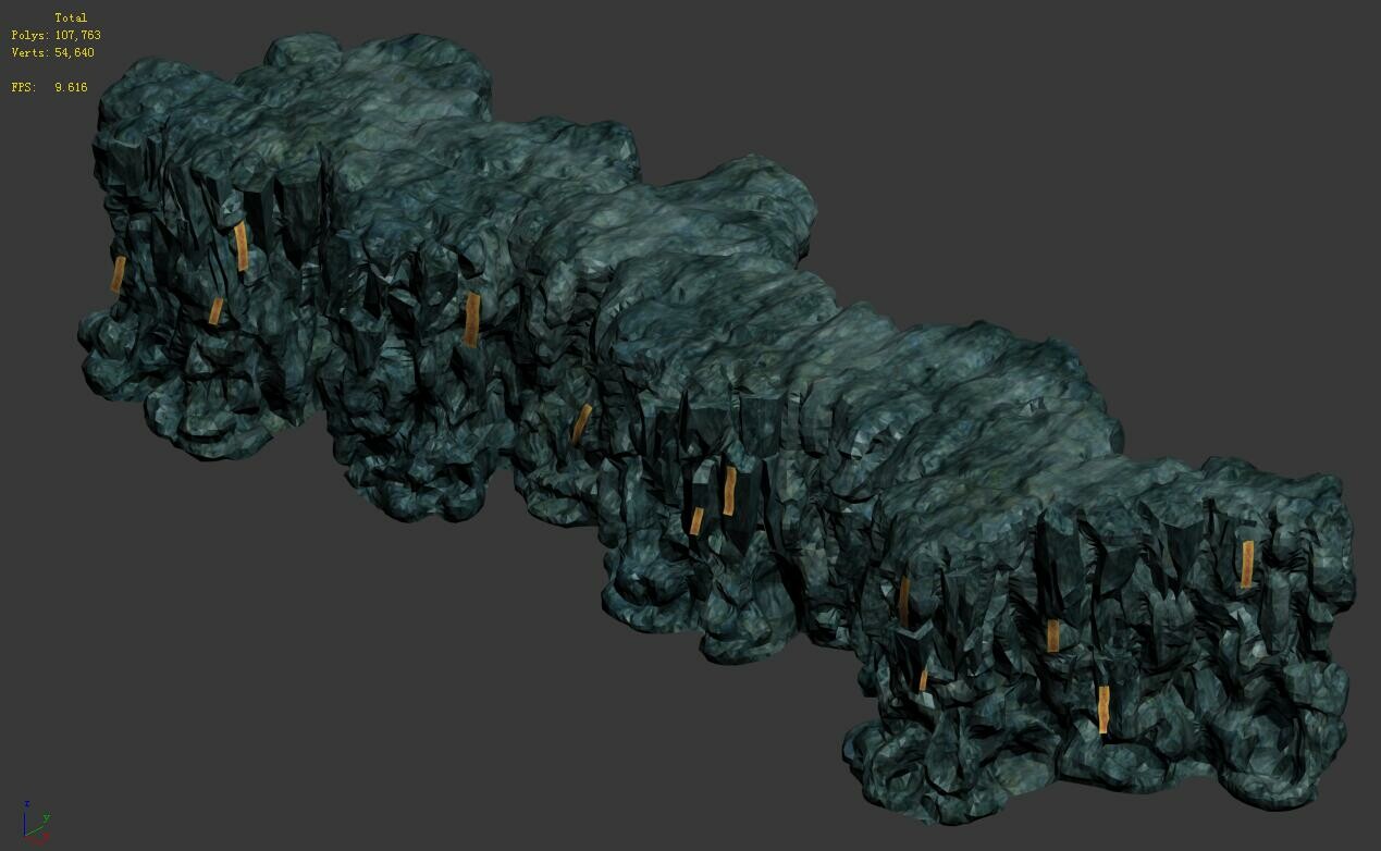 ArtStation - Trapped Dragon Cave - Mountain 05 | Game Assets