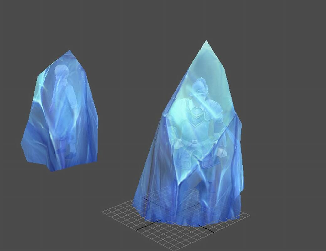 ArtStation - Cold wind highland - frozen children 01 | Game Assets