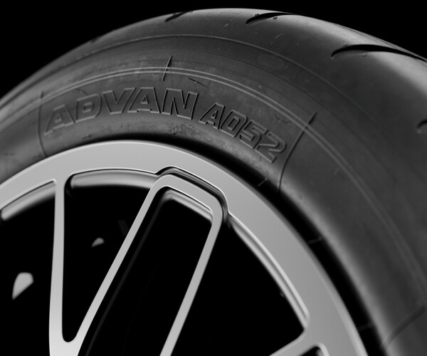 ArtStation - Yokohama Advan A052 (Real World Details) New | Resources