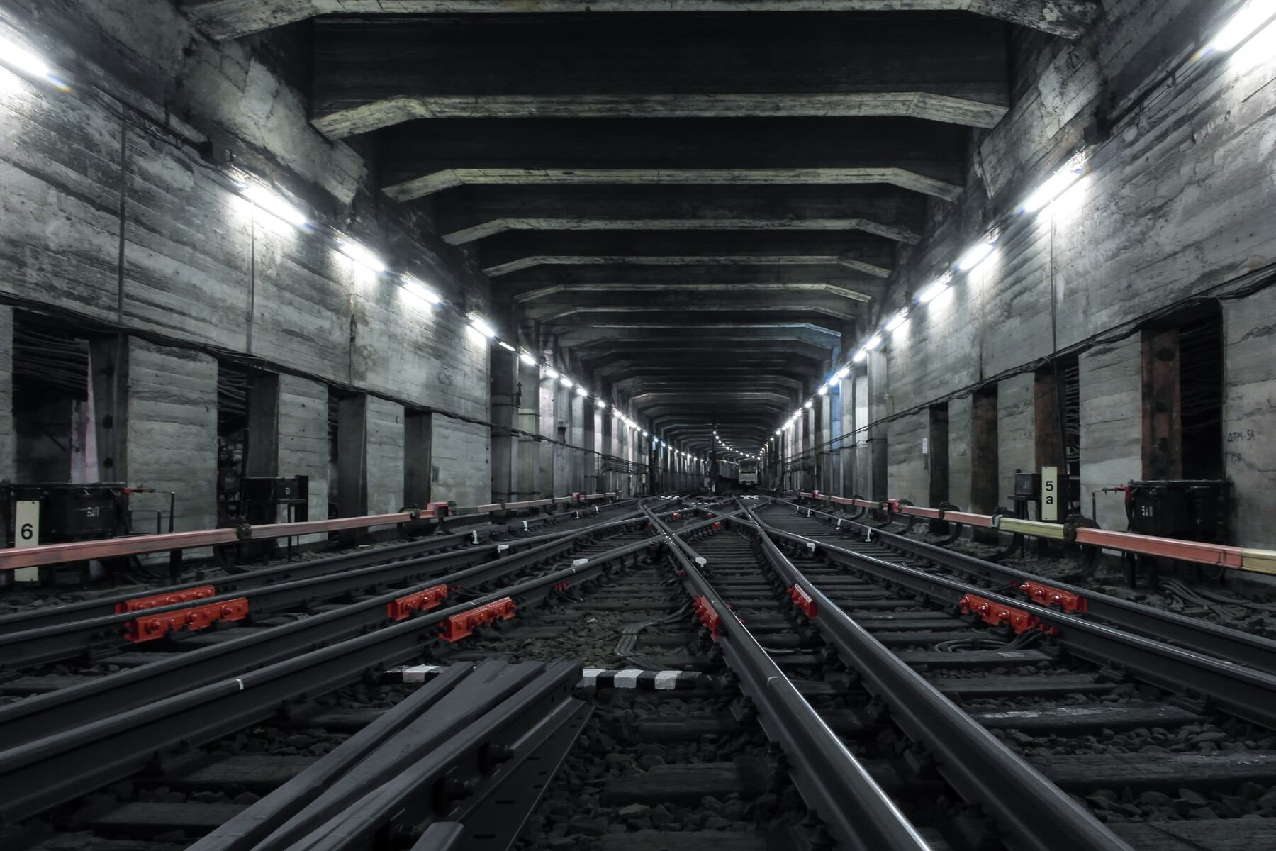 ArtStation - 120 Pictures of Metro Underground tunnel, communications ...