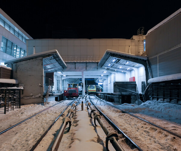 ArtStation - 120 Pictures of Metro Underground tunnel, communications ...