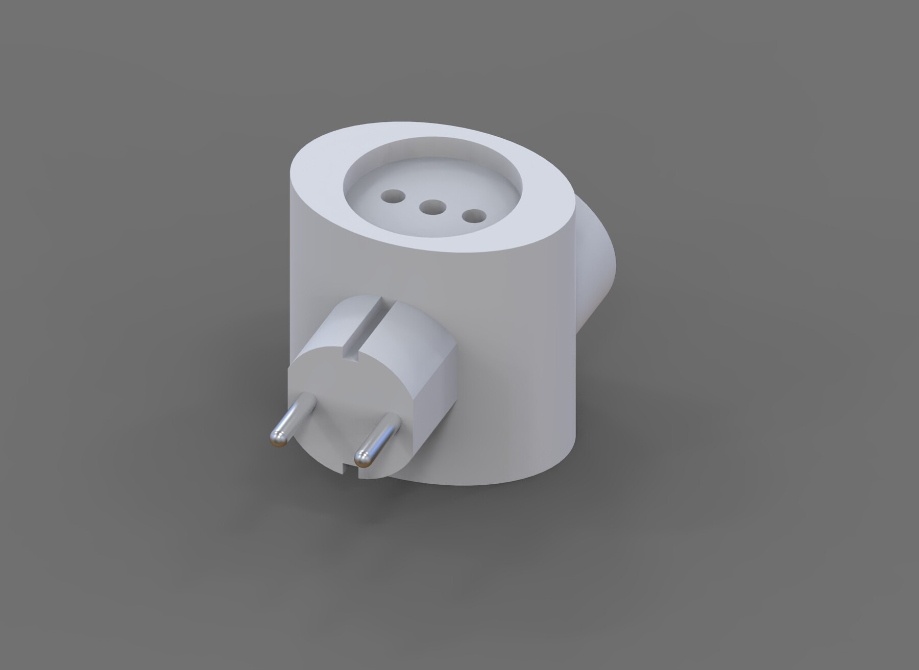 ArtStation - triple plug socket adapter | Resources