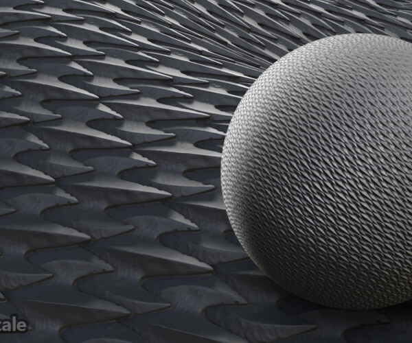 ArtStation - Fish Scale Displacements 1 | Resources