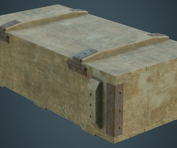 ArtStation - Ammunition Box 2D | Game Assets