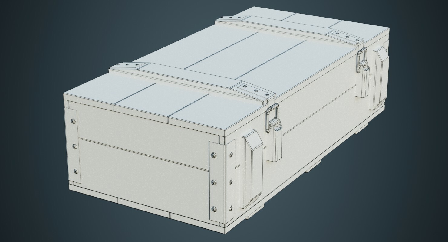 ArtStation - Ammunition Box 2D | Game Assets
