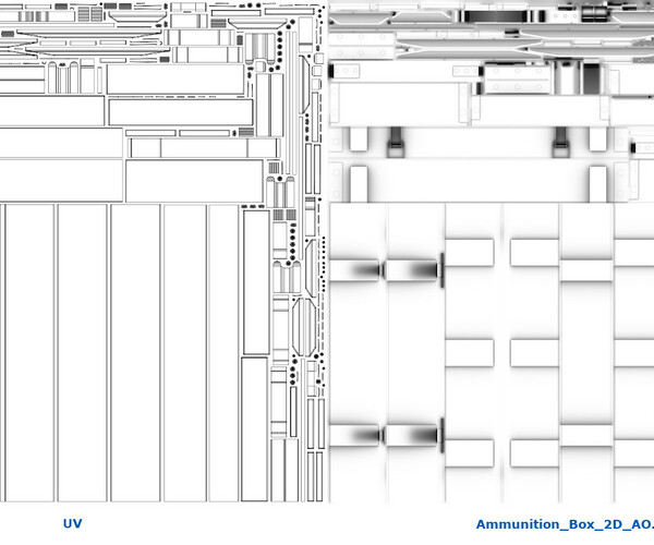 ArtStation - Ammunition Box 2D | Game Assets