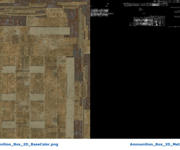 ArtStation - Ammunition Box 2D | Game Assets