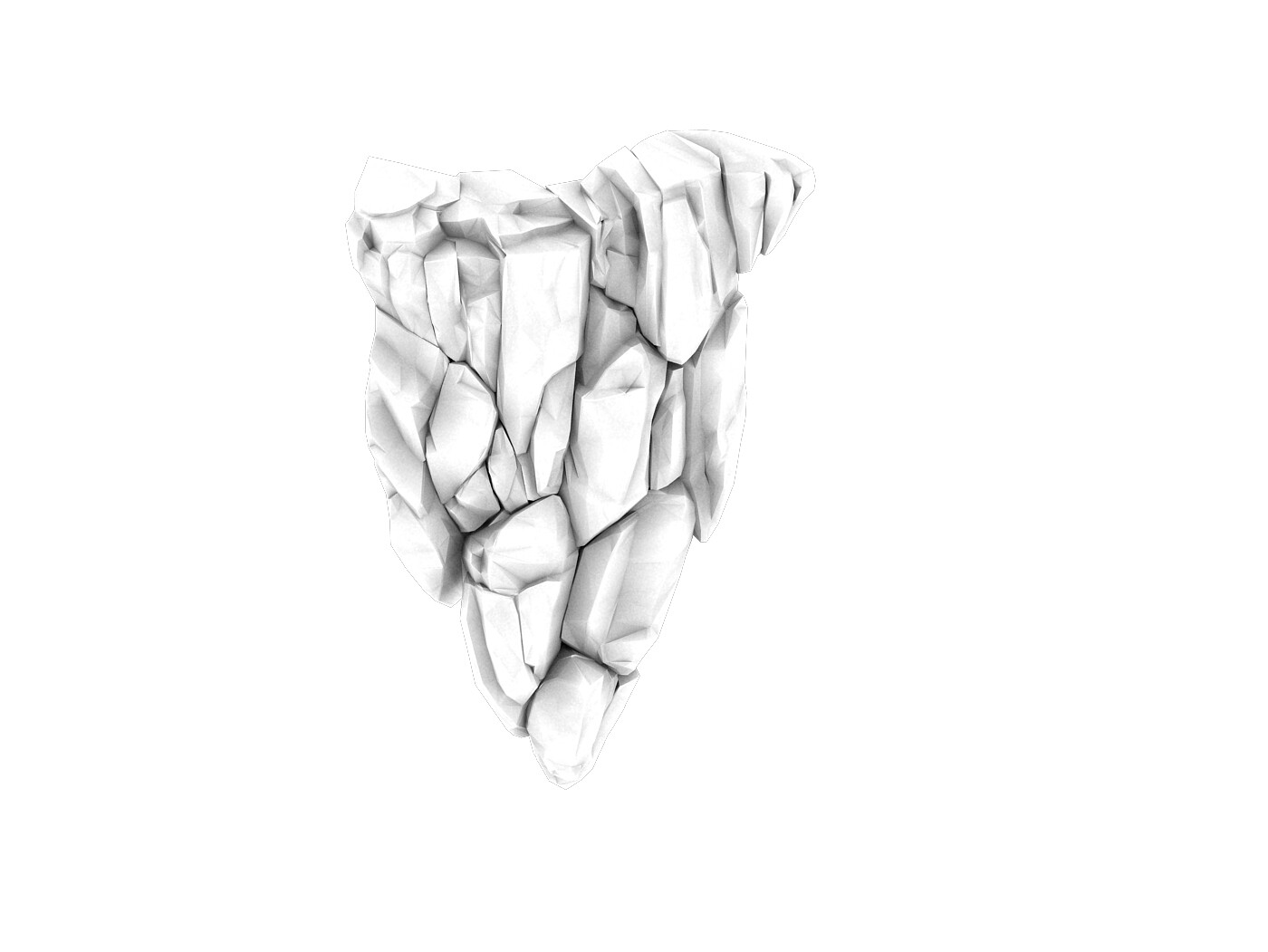 ArtStation - Forest - Big Stone 03 | Game Assets