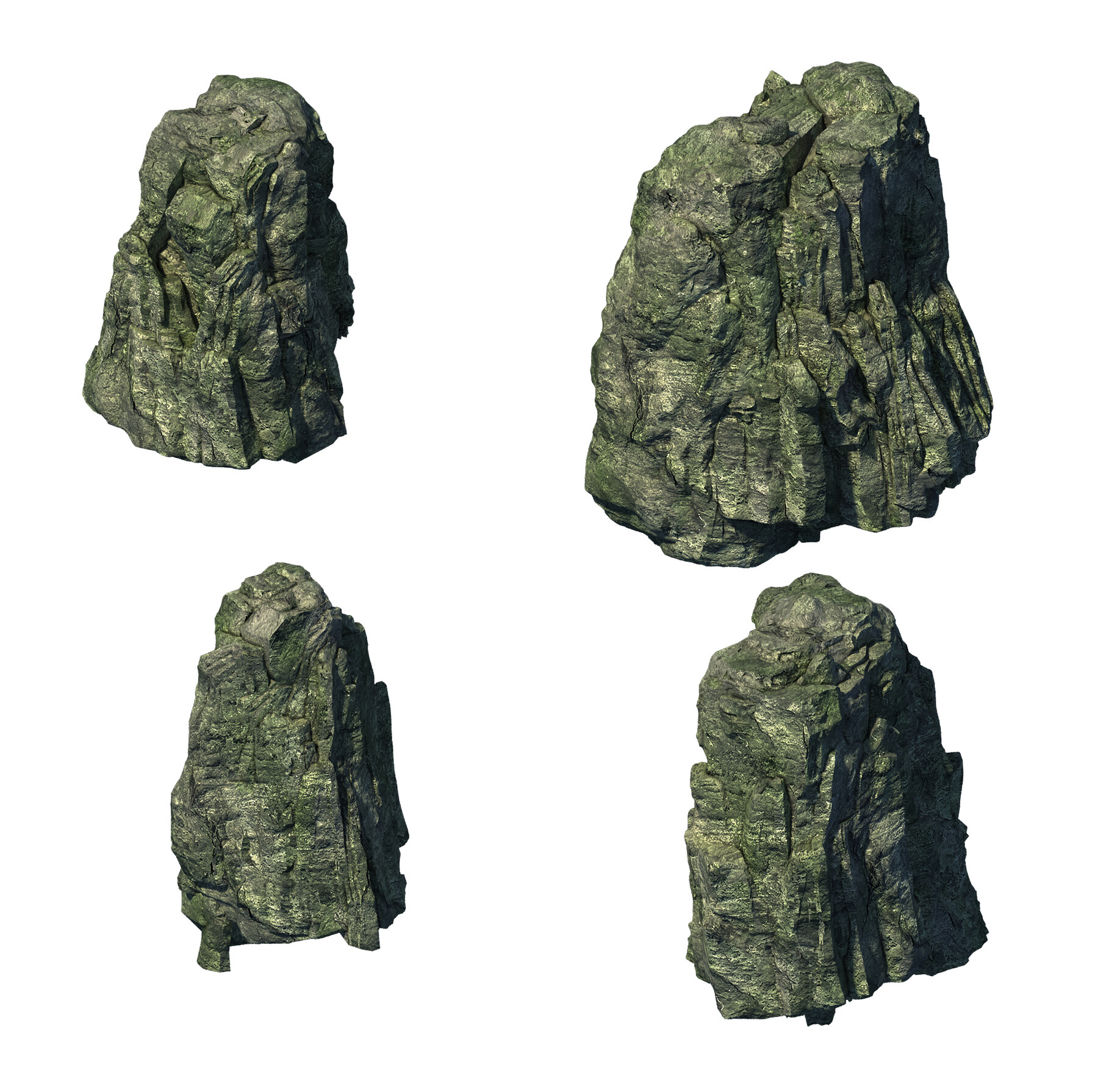 ArtStation - Yamagata - Stone 013 | Game Assets