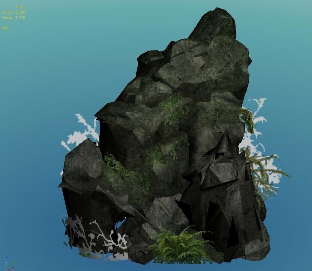 ArtStation - Crystal Swamp - Stone 05 | Game Assets