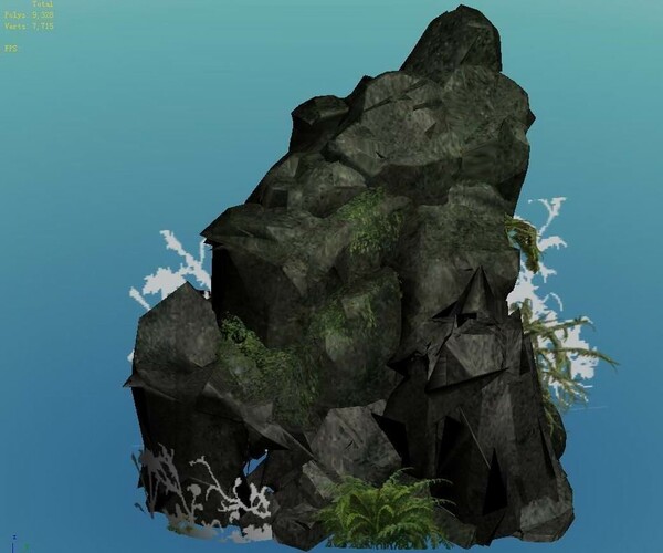 ArtStation - Crystal Swamp - Stone 05 | Game Assets