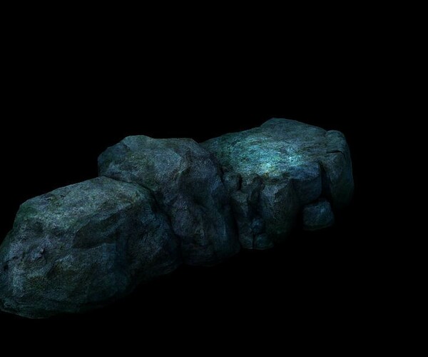 ArtStation - Crystal Swamp - Stone 07 | Game Assets