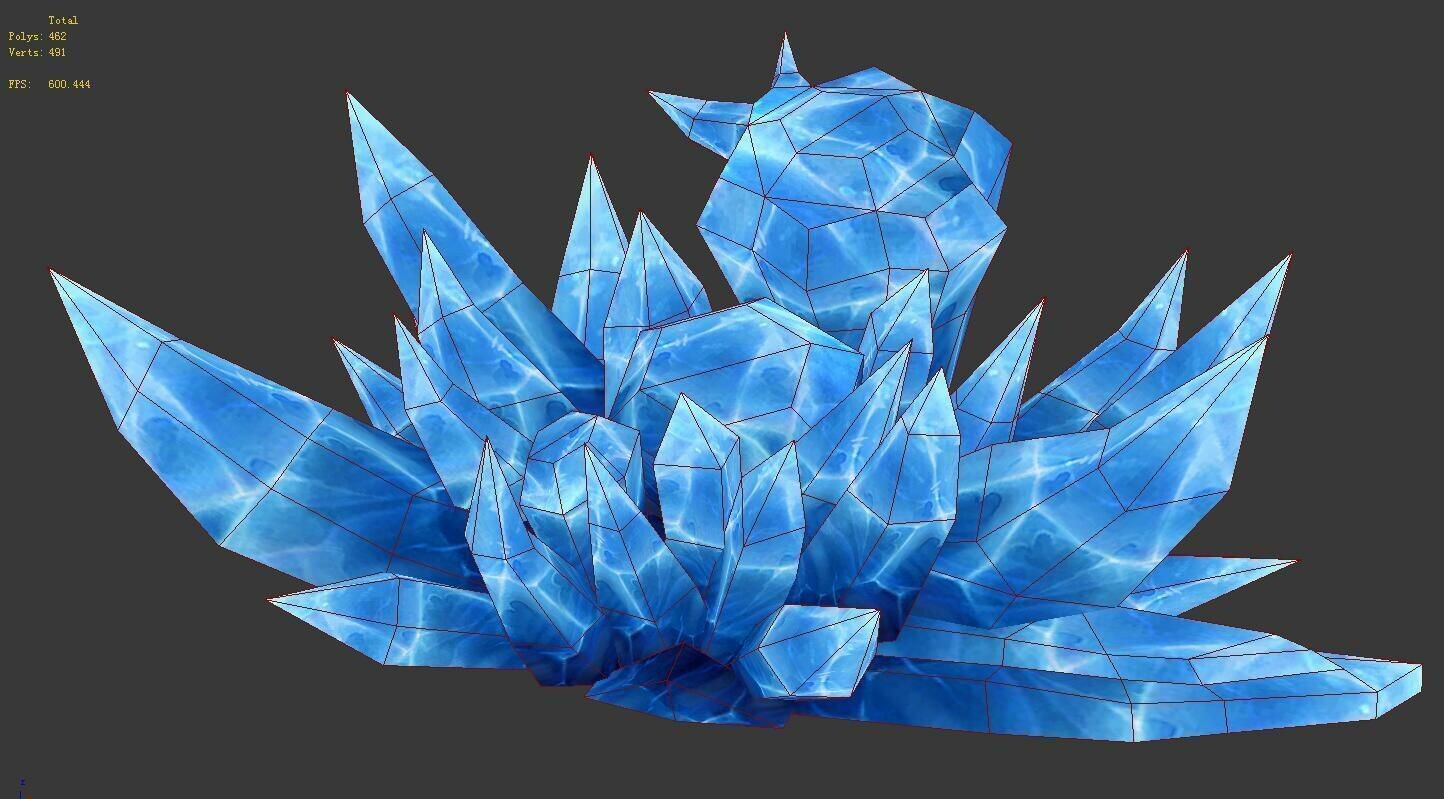 ArtStation - Crystal Swamp - Crystal 04 | Game Assets