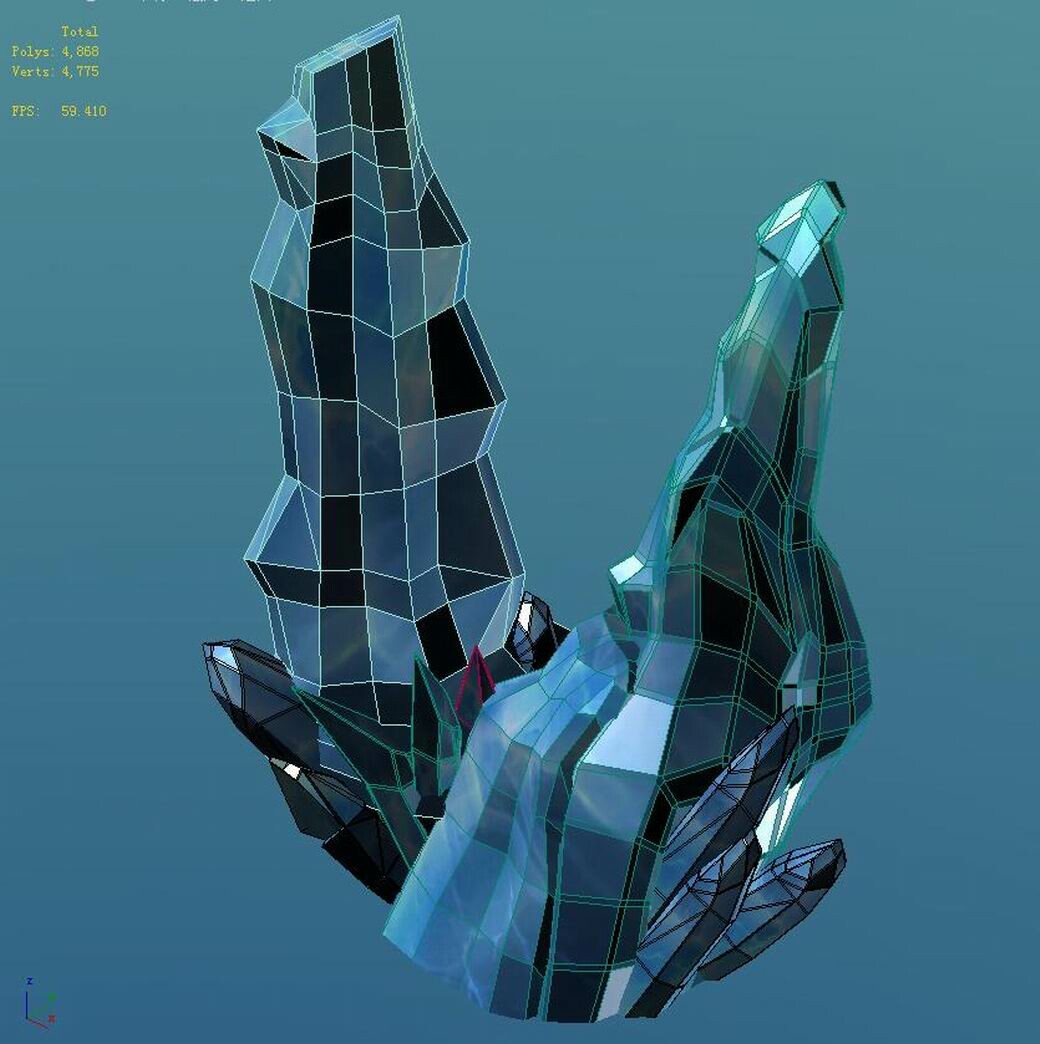 ArtStation - Crystal Swamp - Crystal 08 | Game Assets