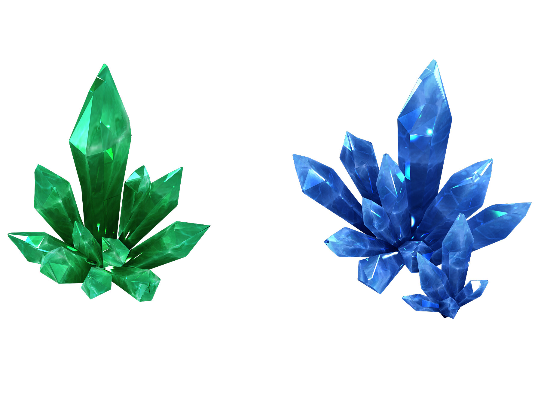 ArtStation - Crystal Swamp - Crystal 045 | Game Assets