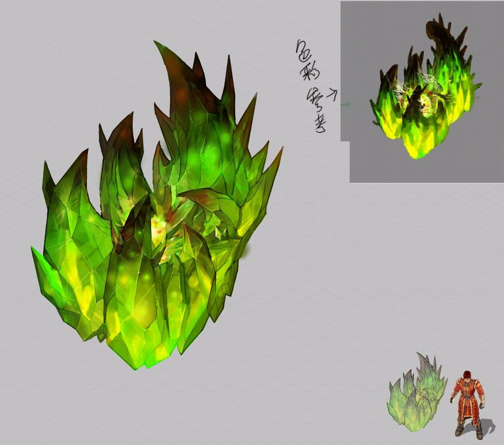 ArtStation - Crystal Swamp - Crystal Chest 02 | Game Assets