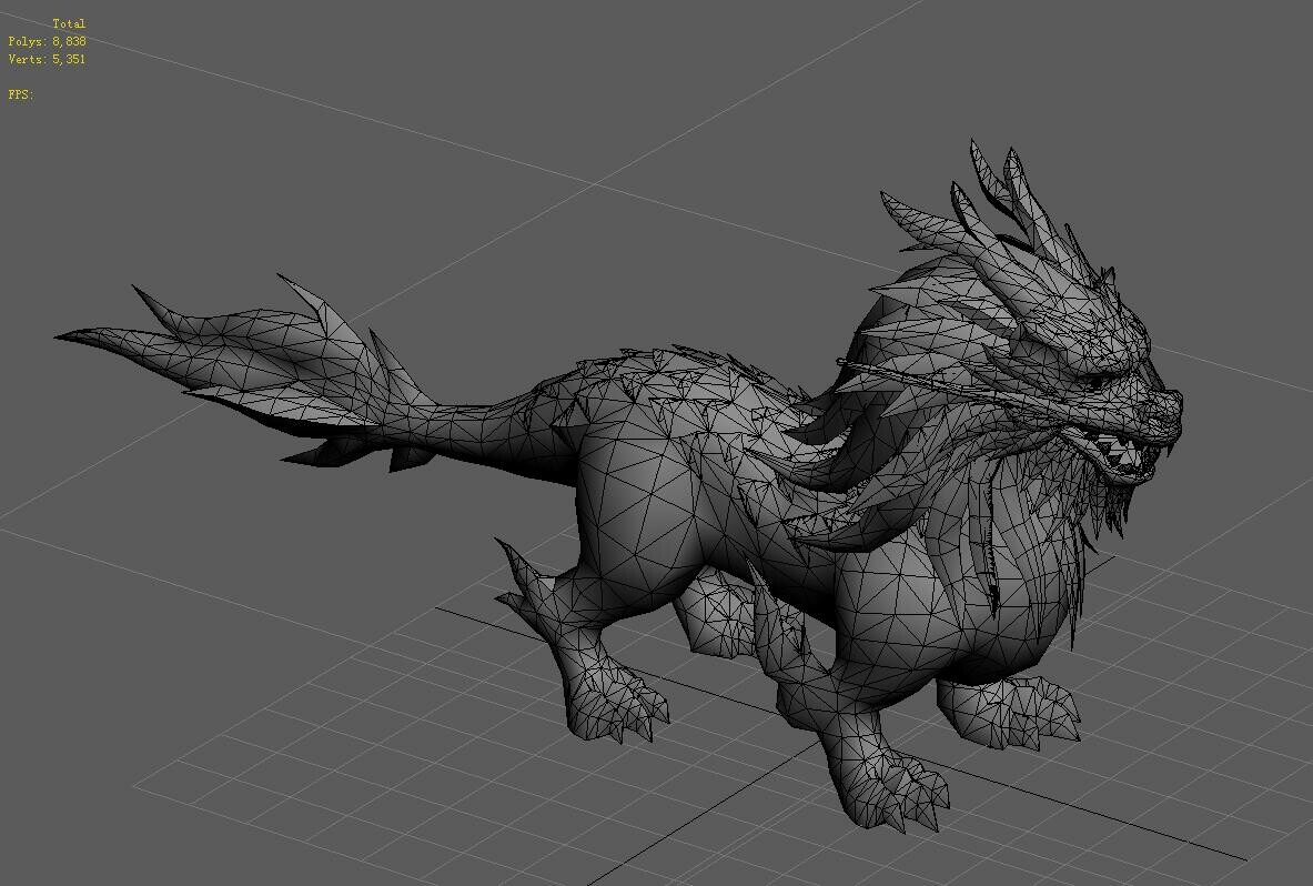 ArtStation - Regulus House - Statue 02 | Game Assets