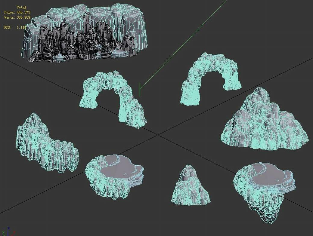 ArtStation - Rock 046 | Game Assets