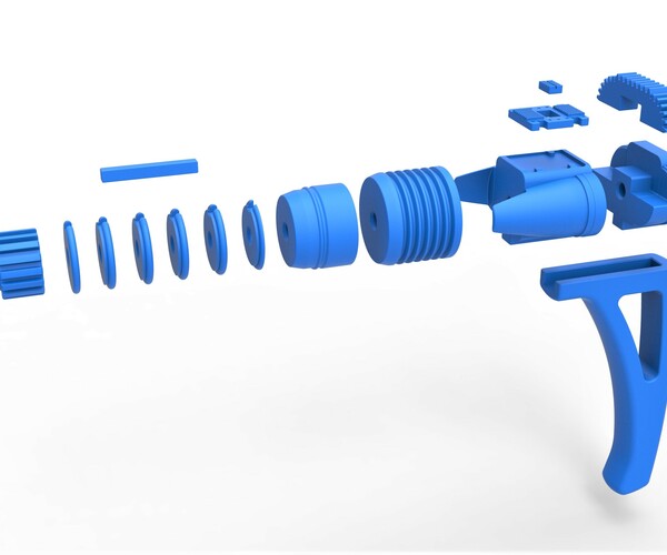 ArtStation - Cosplay 3D printable Varon-T disruptor from Star Trek TNG ...