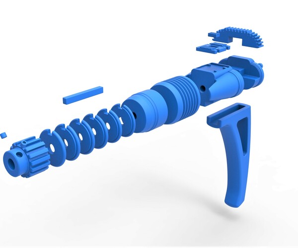 ArtStation - Cosplay 3D printable Varon-T disruptor from Star Trek TNG ...