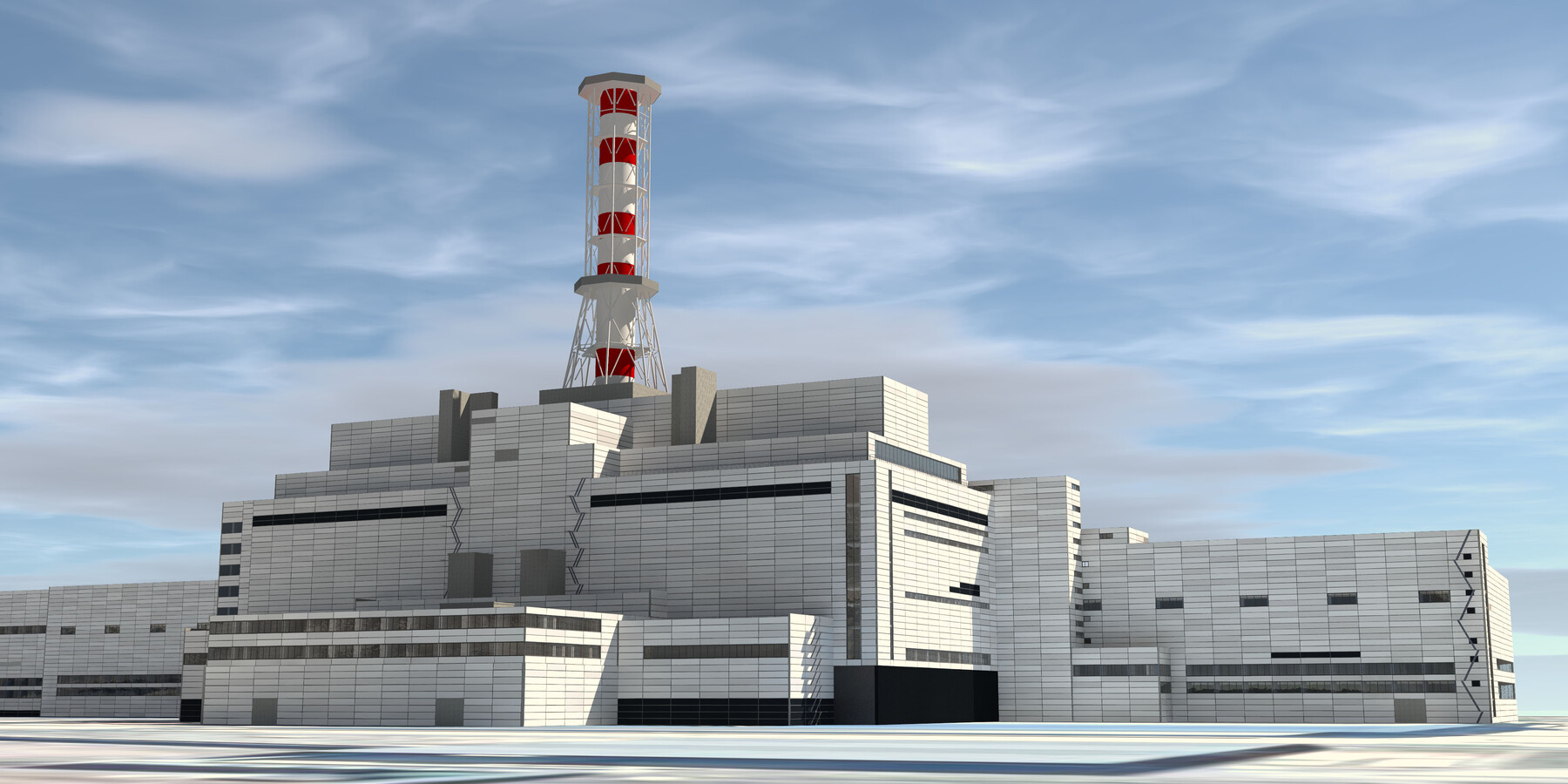 ArtStation - Chernobyl Nuclear Power Plant 3D model | Resources