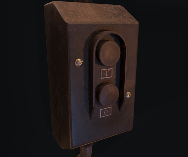 ArtStation - Fuse Box and Switch - PBR | Game Assets