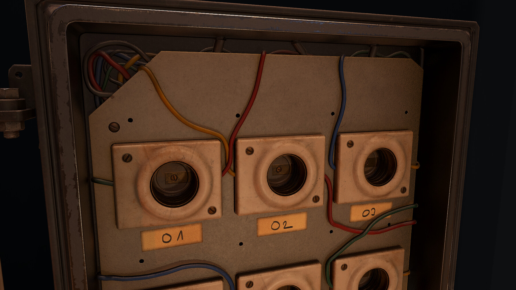 ArtStation - Fuse Box and Switch - PBR | Game Assets