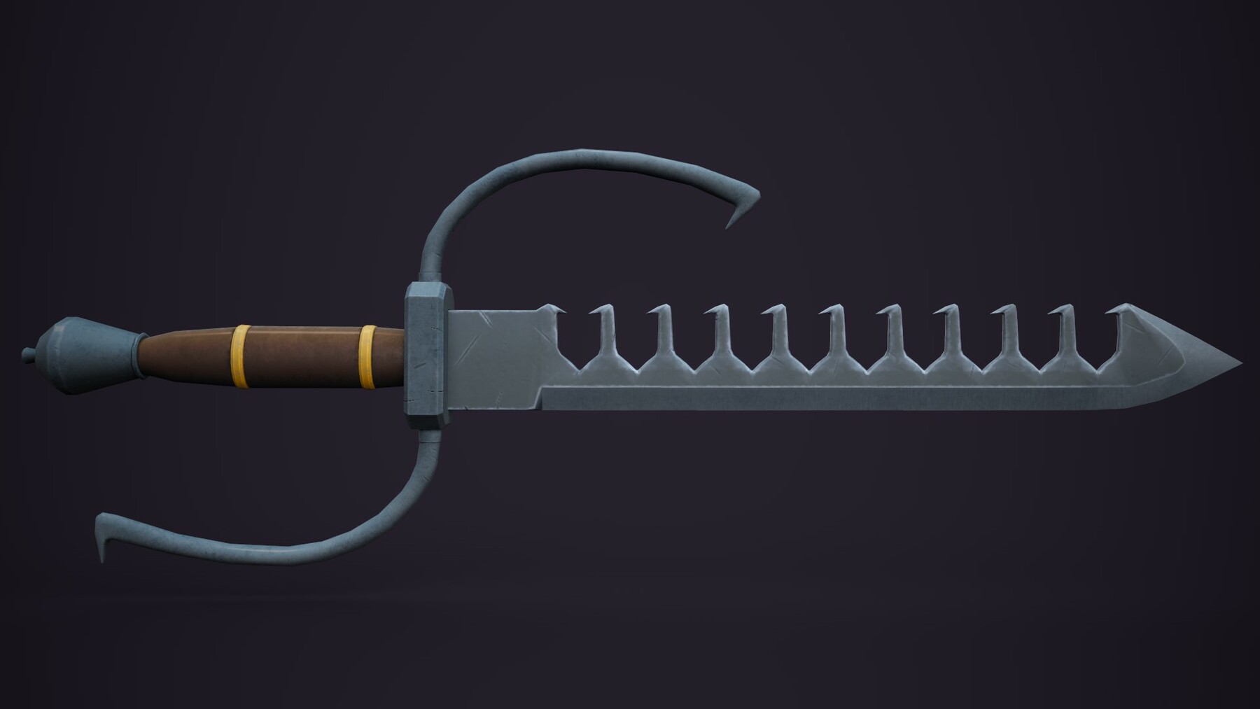 ArtStation - Sword Breaker - Stylized game asset | Game Assets