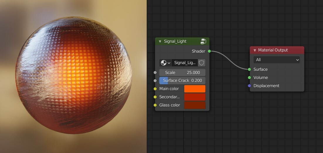 ArtStation - Signal light shader | Resources